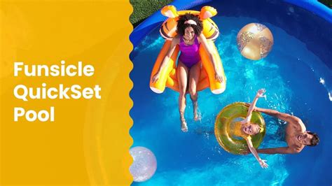 Funsicle 10ft Quickset Pool Above Ground A Pool