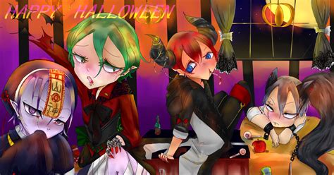 東巻 Happy Halloween ゆすらのイラスト Pixiv