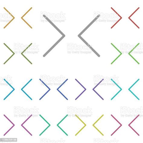 箭頭圓形圖示簡單的細線箭頭圖示的輪廓向量元素設置為 Ui 和 Ux網站或移動應用程式在白色背景向量圖形及更多信息圖形圖片 信息圖形 包裹