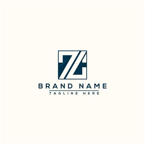Premium Vector Zc Logo Design Template Vector Graphic Branding Element