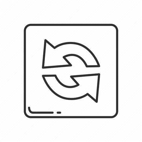 Arrow Arrow Rotate Emoji Refresh Reload Squared Rotating Arrow Icon Download On Iconfinder