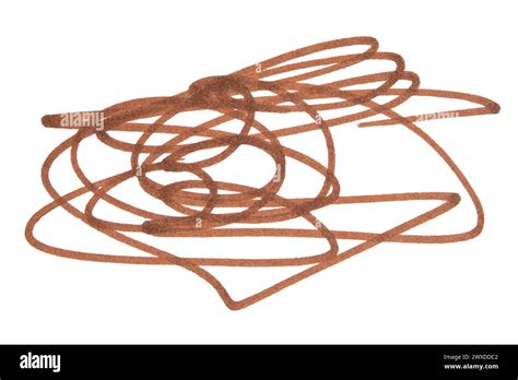 Scribble Marker Elements Hand Drawn Lines Doodle Design Scribble