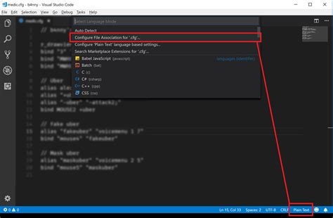 Tf Cfg Syntax Highlighting Visual Studio Marketplace