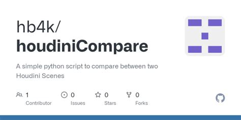 github hb4k houdinicompare a simple python script to compare between
