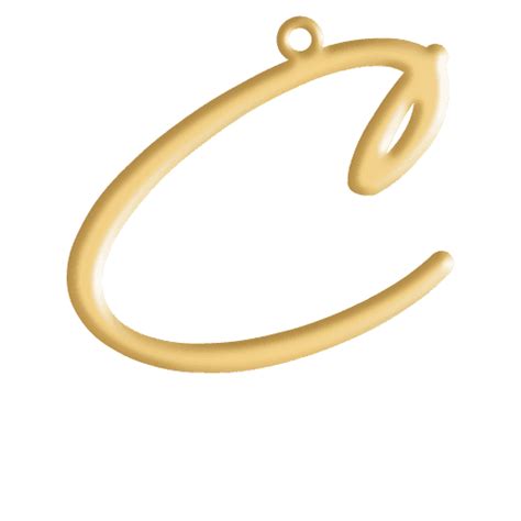 Cursive Initial Necklace