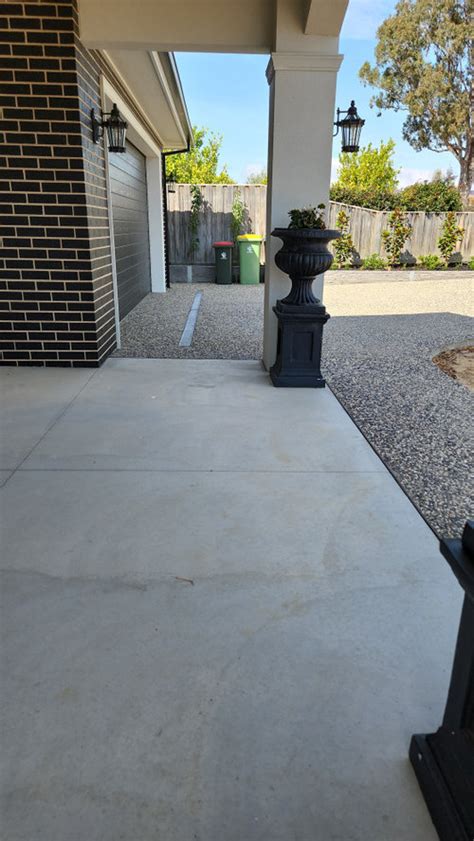 What Type Of Portico Tiles Suit Driveway And Bricks Houzz Au