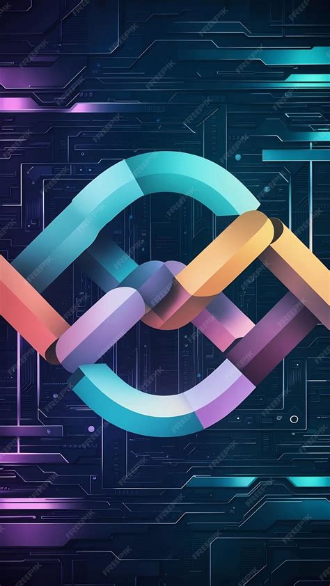 Devops Toolchn Concept With Infinite Loop On Abstract Technology Background Premium Ai