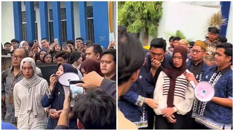 Foto Dua Mahasiswi di Lampung Viral karena Hina Fasilitas Kampus Lain
