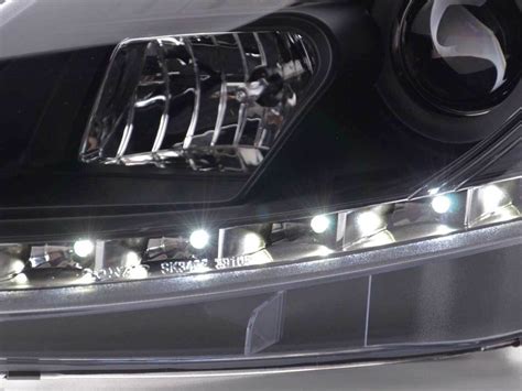 Scheinwerfer Set Daylight LED TFL Optik Fiat Grande Punto Typ 199 08