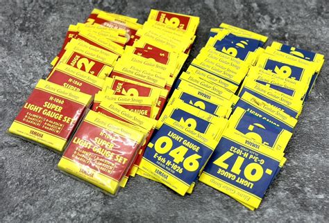 1円〜 Yamaha ヤマハ ギター 弦 大量 まとめ Super Light Gauge エレキギター用 バラ弦 ギター弦 兵庫県姫路市から