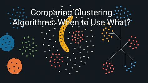 Comparing Clustering Algorithms When To Use What