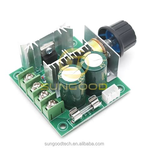 Dc Motor Governor Pump Pwm Module Stepless Speed Control Switch High Efficiency 12v 40v 10a
