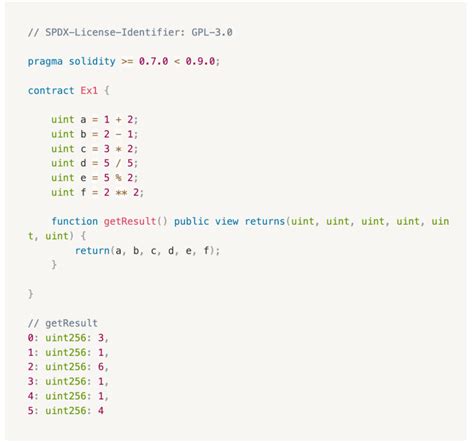 솔리디티 문법 예제ㅣ함수 연산자 코드스테이츠 공식 블로그