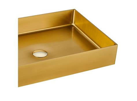 Lavaman Në Formë Drejtkëndëshe Prej çeliku Inox