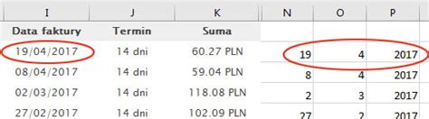Funkcja Data Excel Konwersja Daty
