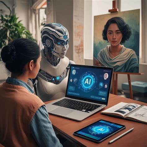 A Modern Workspace For Endless Collaboration And Innovation Premium Ai Generated Image