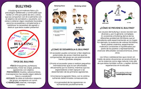Triptico Del Bullying Para Imprimir Sexiezpix Web Porn Vro