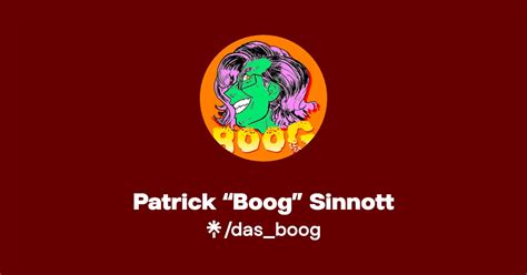 Patrick “boog” Sinnott Twitter Instagram Linktree