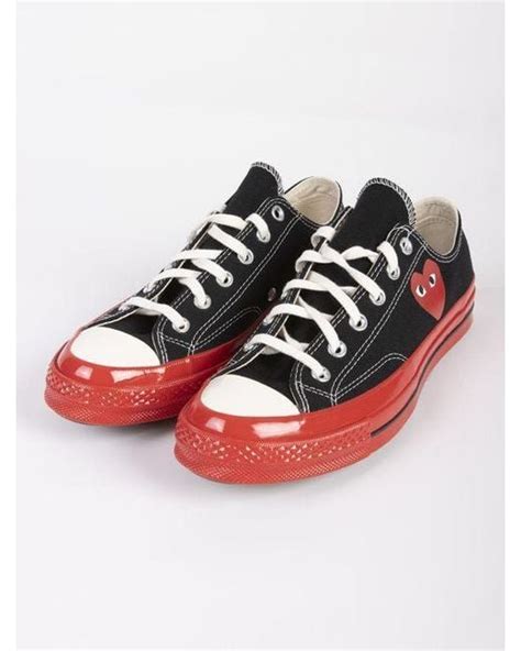 Comme Des GarÇons Play Rubber Copia Del Converse Chuck 70 Low Top
