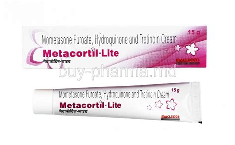 Buy Metacortil Lite Cream Hydroquinone Mometasone Tretinoin Online