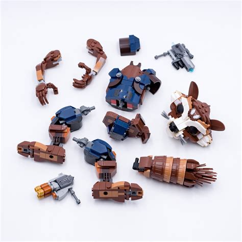 Review LEGO Marvel Rocket Raccoon Baby Groot HelloBricks