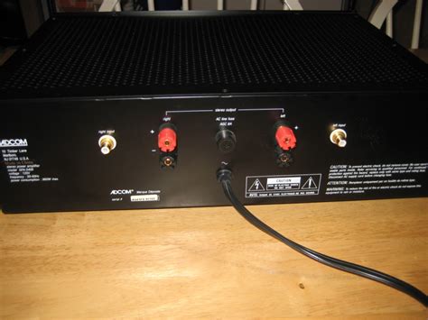Adcom Gfa 5400 Nelson Pass Design Audio Asylum Trader