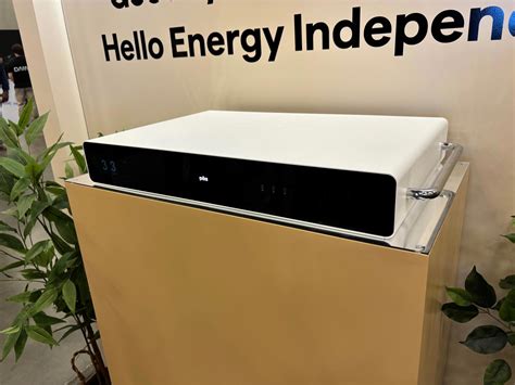 This Is A Smart Home Battery Any Homeowner Or Renter Can Install