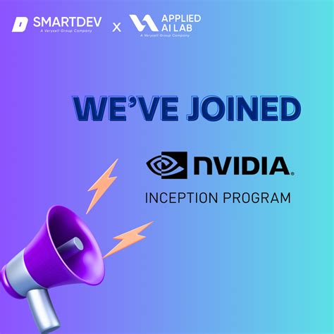 Smartdev And Applied Ai Lab Team Join Nvidia Inception Program