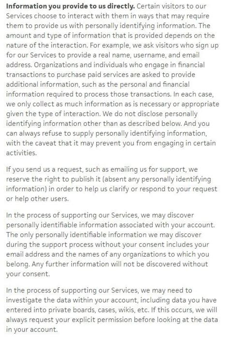 Clauses For A Privacy Policy Termsfeed