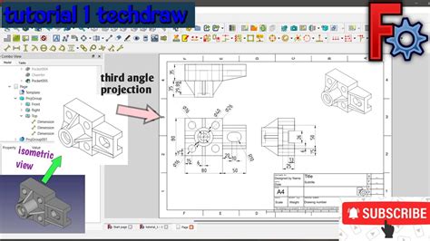 IIT Delhi MCP 100 Techdraw Tutorial 1 For 3d Model Cad 3d Iitdelhi