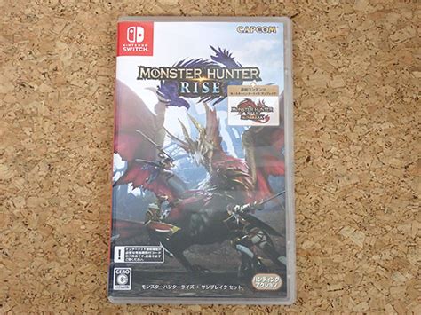 【中古】nintendo Switch モンスターハンターライズ ＋ サンブレイク ゲームソフト Dlコード使用済み Jan