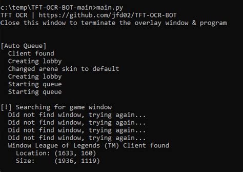 Not Doing Anything After Finding Window Issue Jfd Tft Ocr Github