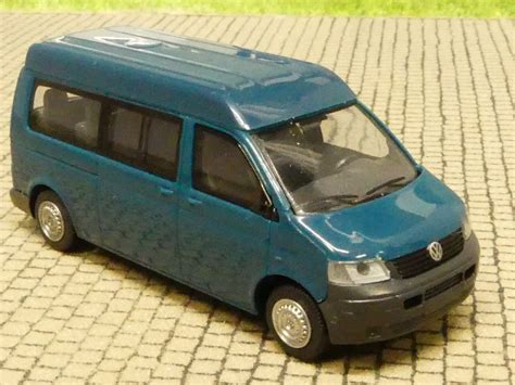 Modellspielwaren Reinhardt 1 87 Rietze VW T5 Bus Mittelhochdach LR