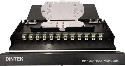 48 Port 1U LC Fixed Patch Panel Plastic Enclosure