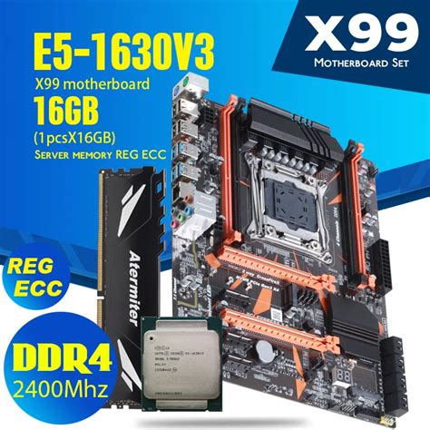 Atermiter X D DDR Motherboard Set With Xeon E V LGA CPU Pcs X GB GB