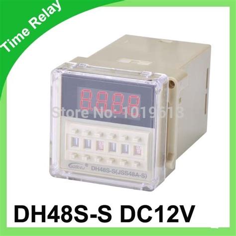 Digital Time Delay Repeat Cycle Relay Timer S H LED Display Pin Panel Installed DH S S