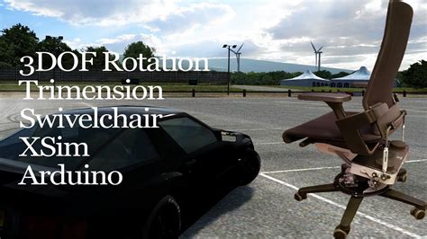 3DOF Rotation Chair Test Live4Speed SimTools Arduino YouTube