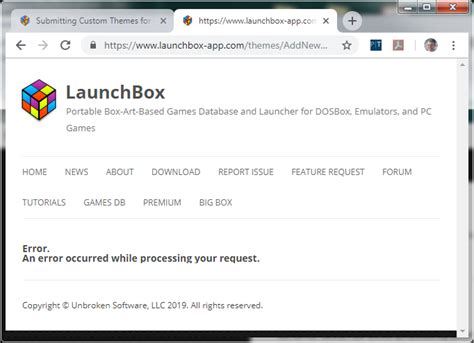 Submitting Custom Themes For The Built In Themes Manager In Big Box And Eventually LaunchBox
