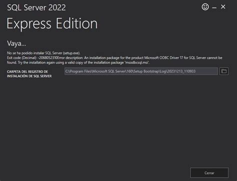 error odbc en sql server express edition microsoft community