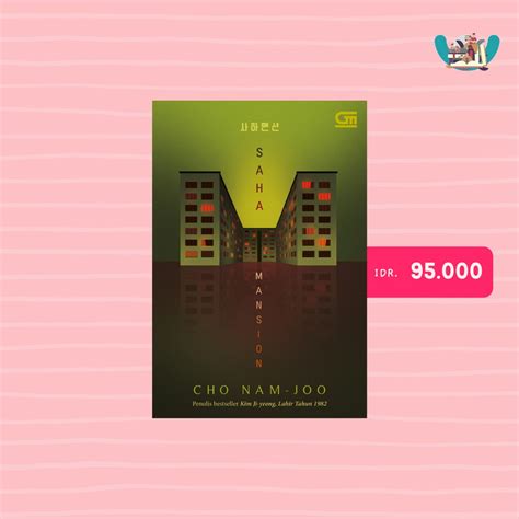 Jual Novel Saha Mansion Karya Cho Nam Joo Gpu Shopee Indonesia