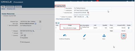 How To Remove Iprocurement Shopping Cart Image Column — Oracle Mosc