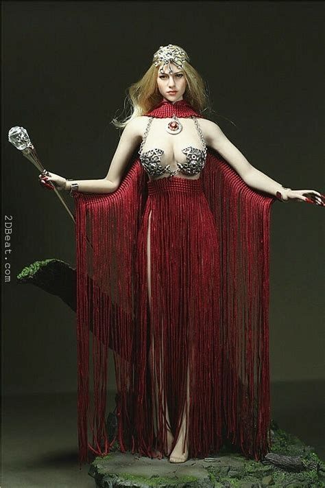 Phicen Custom 16 Goddess One Piece Fringe Skirt Dress Hobby Store