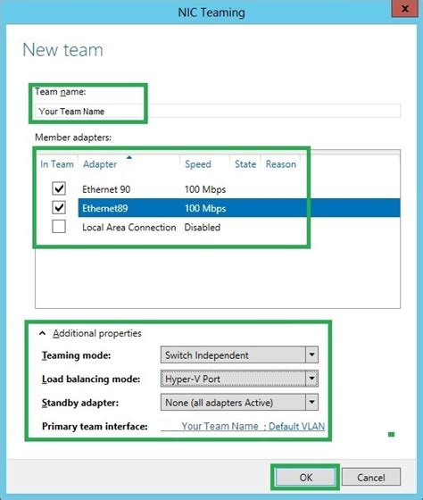 NIC Teaming Windows Server R With Hyper V