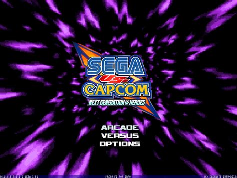 Sega Vs Capcom Next Generation Of Heroes V0 5
