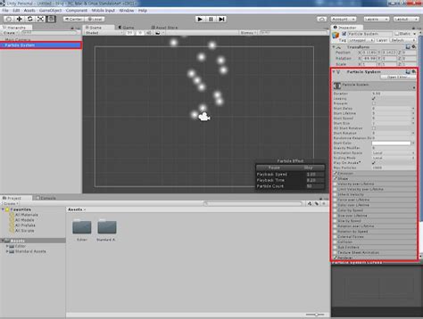 Yamiyami Unity Particle System 이용하기