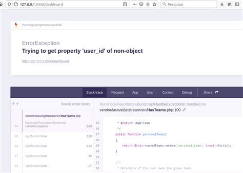 Missing Team · Issue 394 · Laraveljetstream · Github