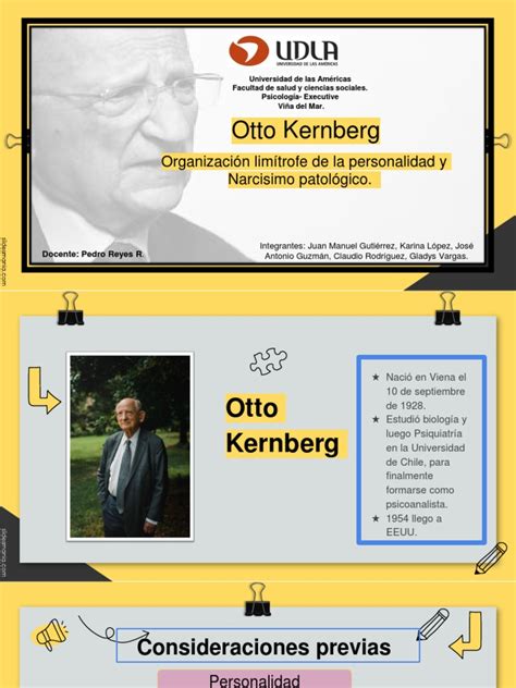 Kernberg Pdf Pdf Narcisismo Sicología