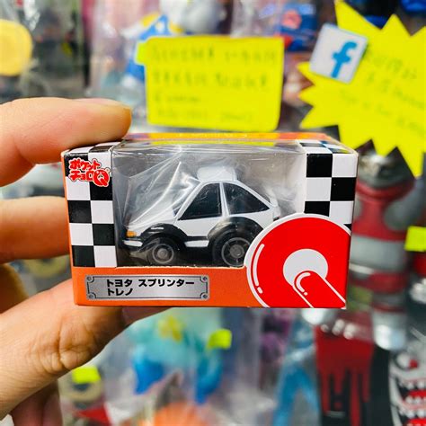 Takara Tomy Tomica Chibikko Choro Q Toyota Ae 86 Sprinter Trueno 豐田 頭文字d 車款 Ae86 迷你 Q車 興趣及遊戲