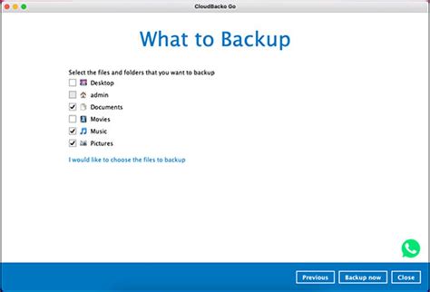 Step 2 Perform A Test Backup Macos Cloud Backup And Recovery