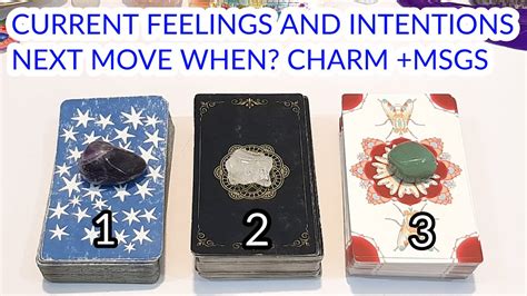 Pick A Card 🔮 Current Feelings And Intentions For U 😍 Whats Next 🤔 Charm